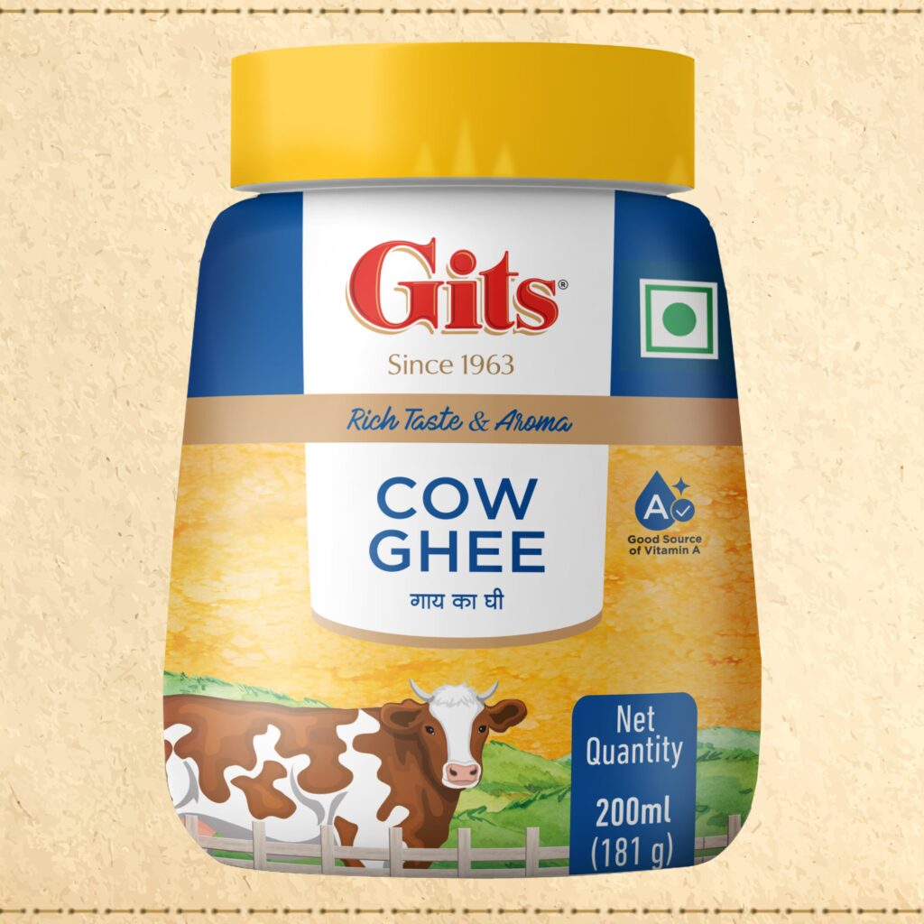 Gits Cow Ghee Jar - Gits Food