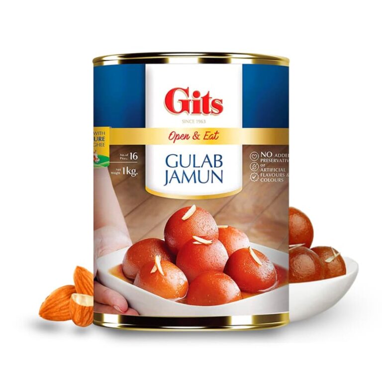 Gulab Jamun – Open & Eat Tin – Gits Food