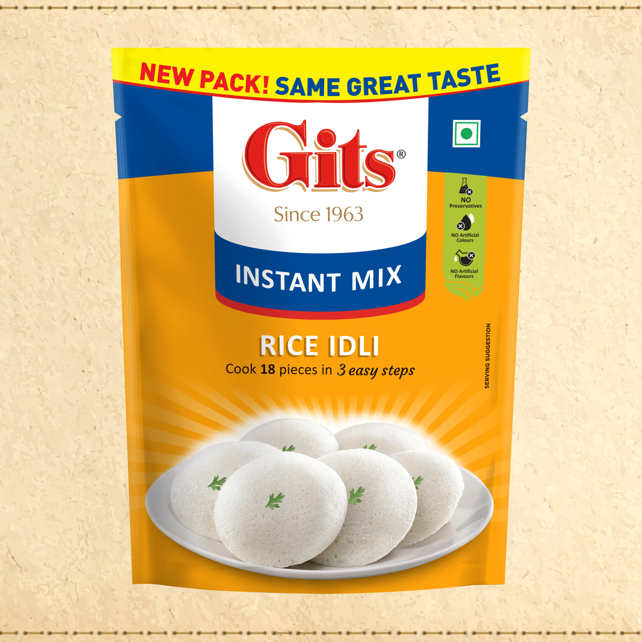 Rice Idli - Gits Food