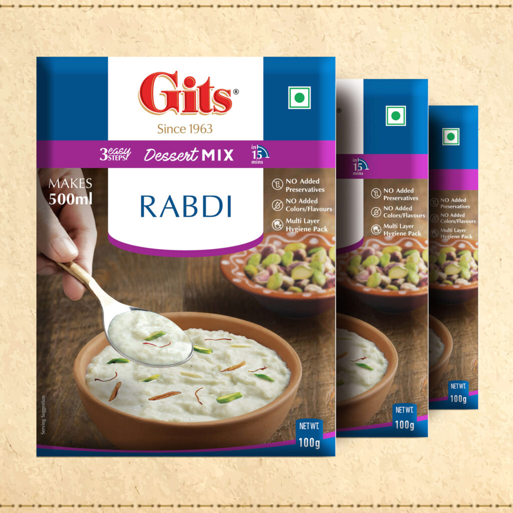 Rabdi Mix 100gm (Pack of 3) - Gits Food